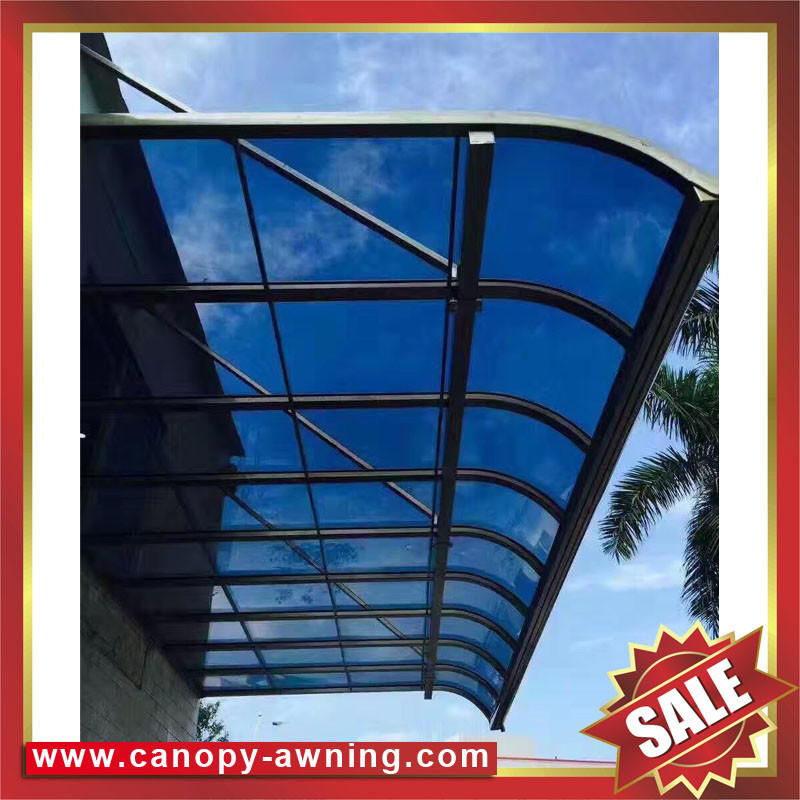 house alu aluminum aluminium pc polycarbonate awning canopy shelter ...